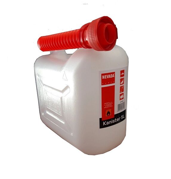Kanister do paliwa 5l biały - sklep internetowy | Sprzęt ogrodniczy online